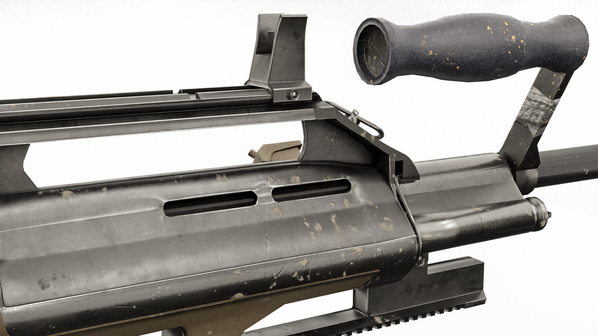 AUG Tactical Rifle Set Game-Ready Bullpup Weapons 3 Variants With PBR ...