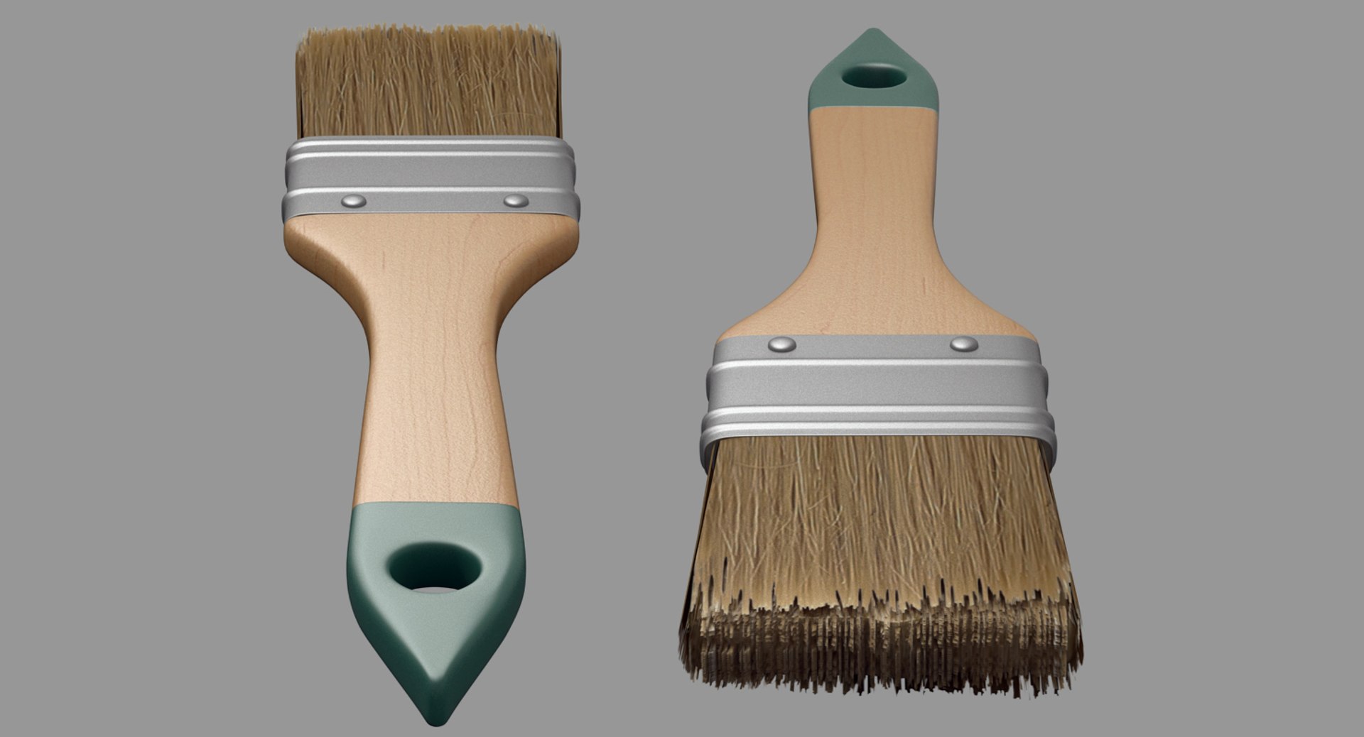 3D Model Paint Brush - TurboSquid 1503191