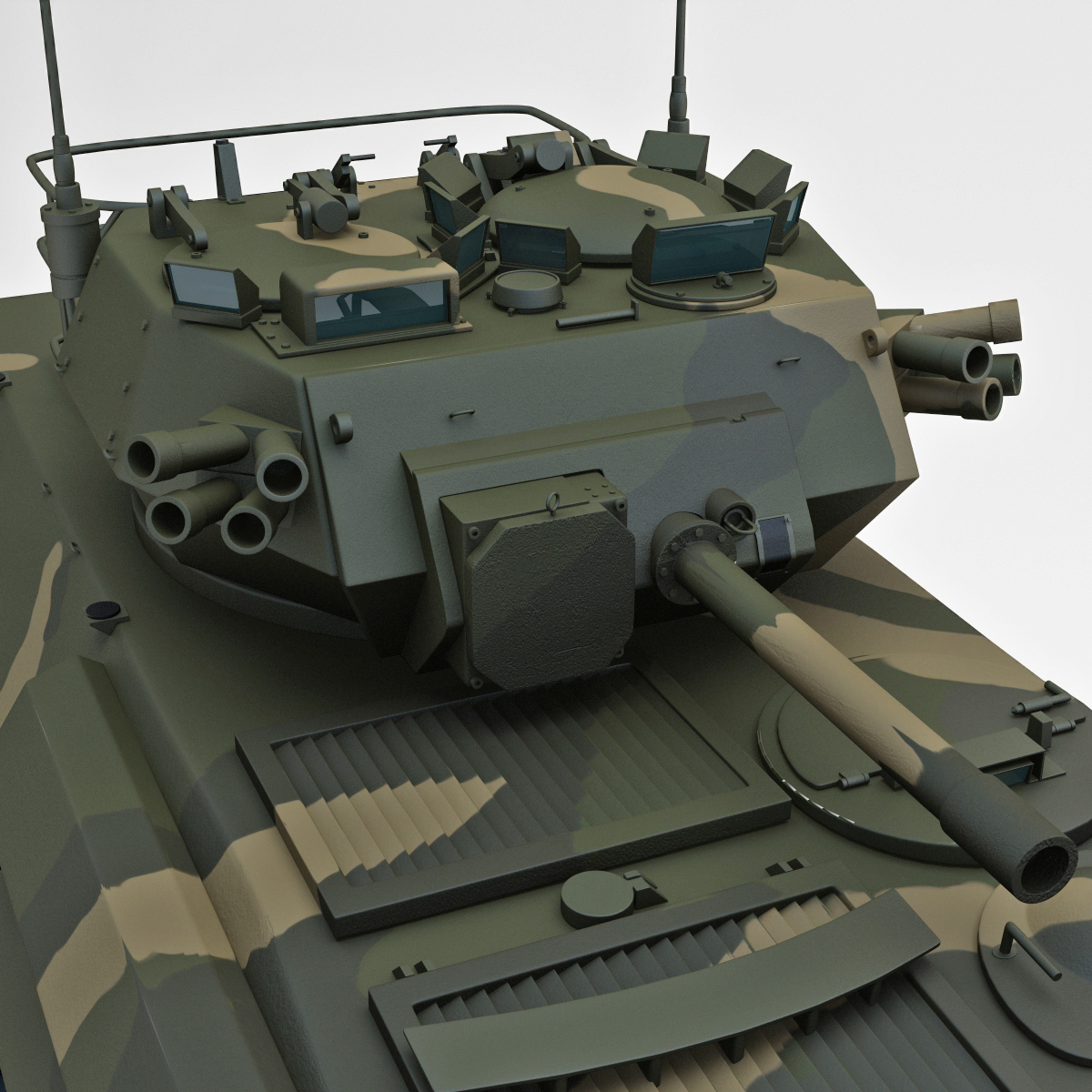 armoured fighting vehicle avgp 3d model