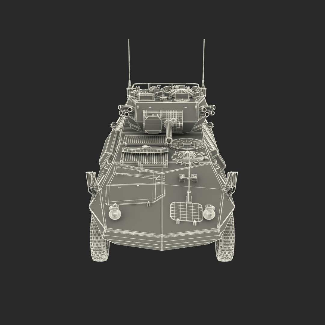 Armoured Fighting Vehicle Avgp 3d Model
