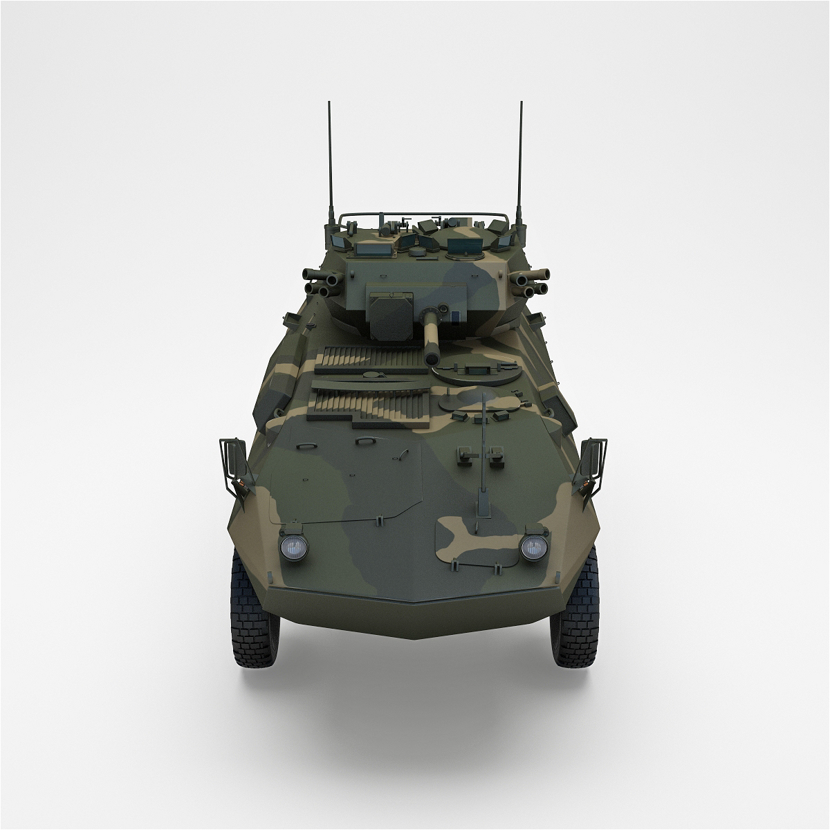 armoured fighting vehicle avgp 3d model
