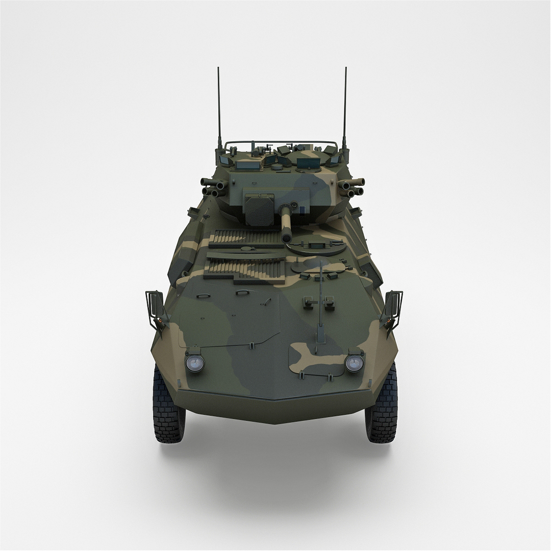 Armoured Fighting Vehicle Avgp 3d Model