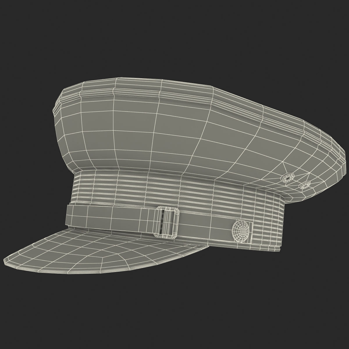 3d service cap model