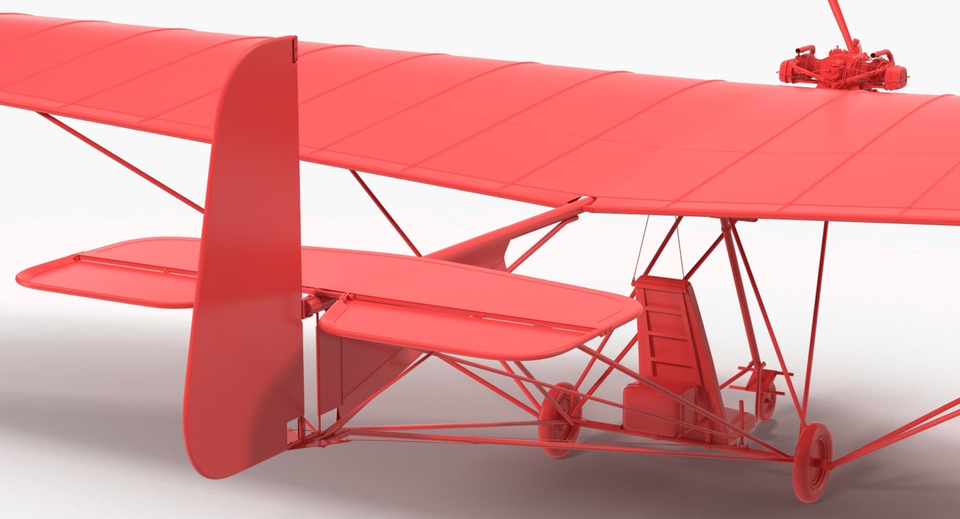 Ultralight Aircraft Chotia Weedhopper 3d Model