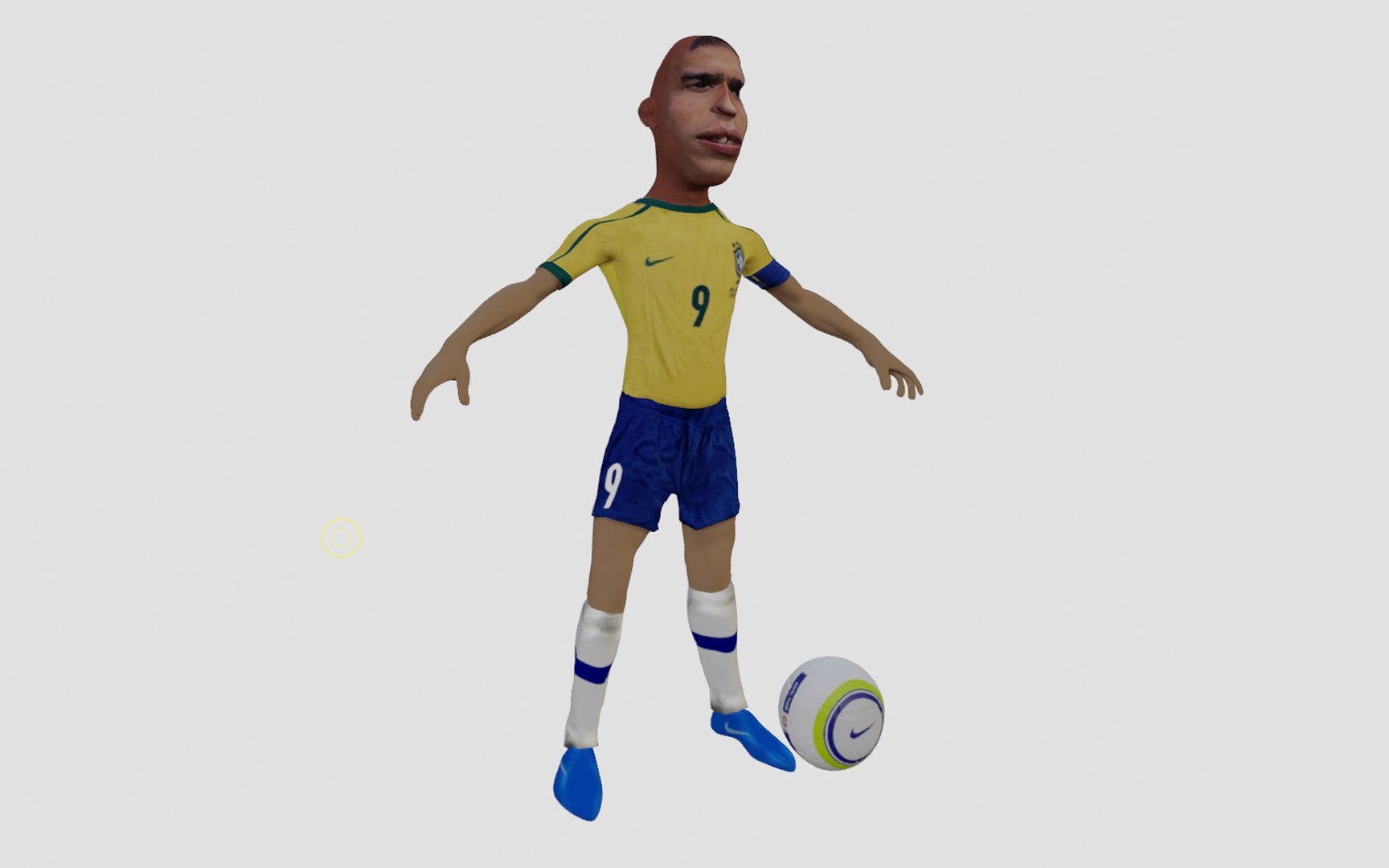 RIGGED BRASIL RONALDO FOOTBALL 1998 WORLD CUP 3D model - TurboSquid 2001117