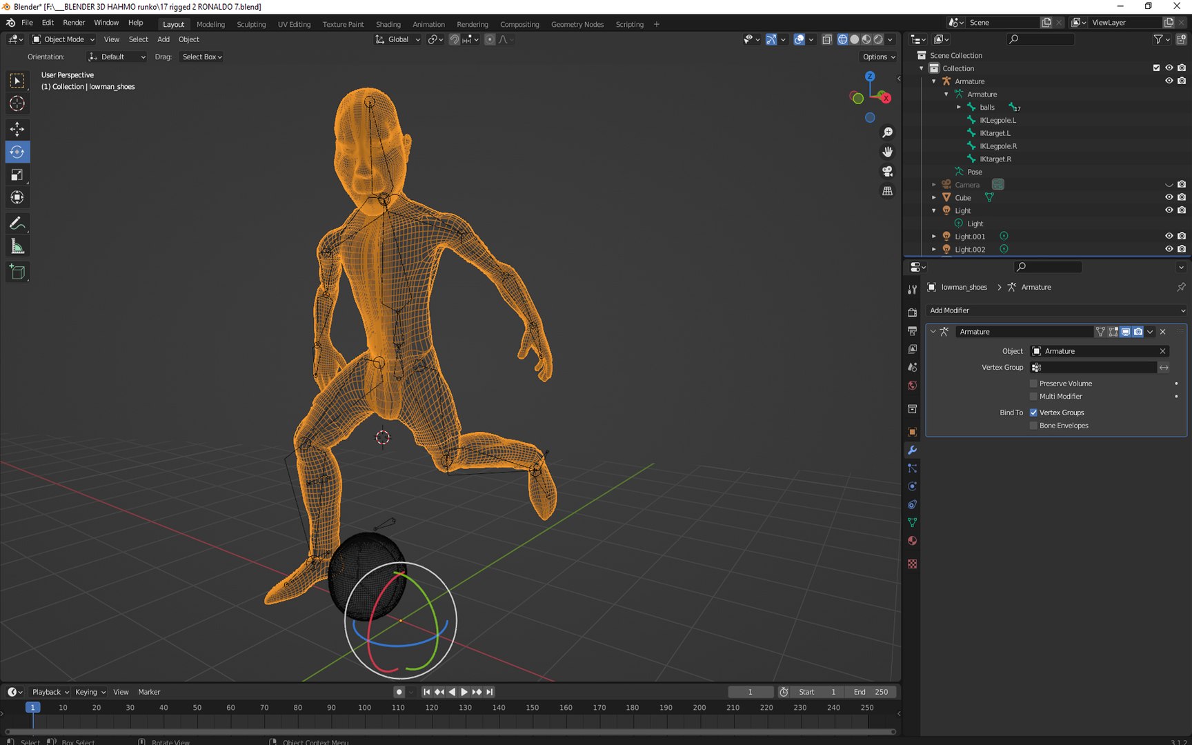 RIGGED BRASIL RONALDO FOOTBALL 1998 WORLD CUP 3D model - TurboSquid 2001117