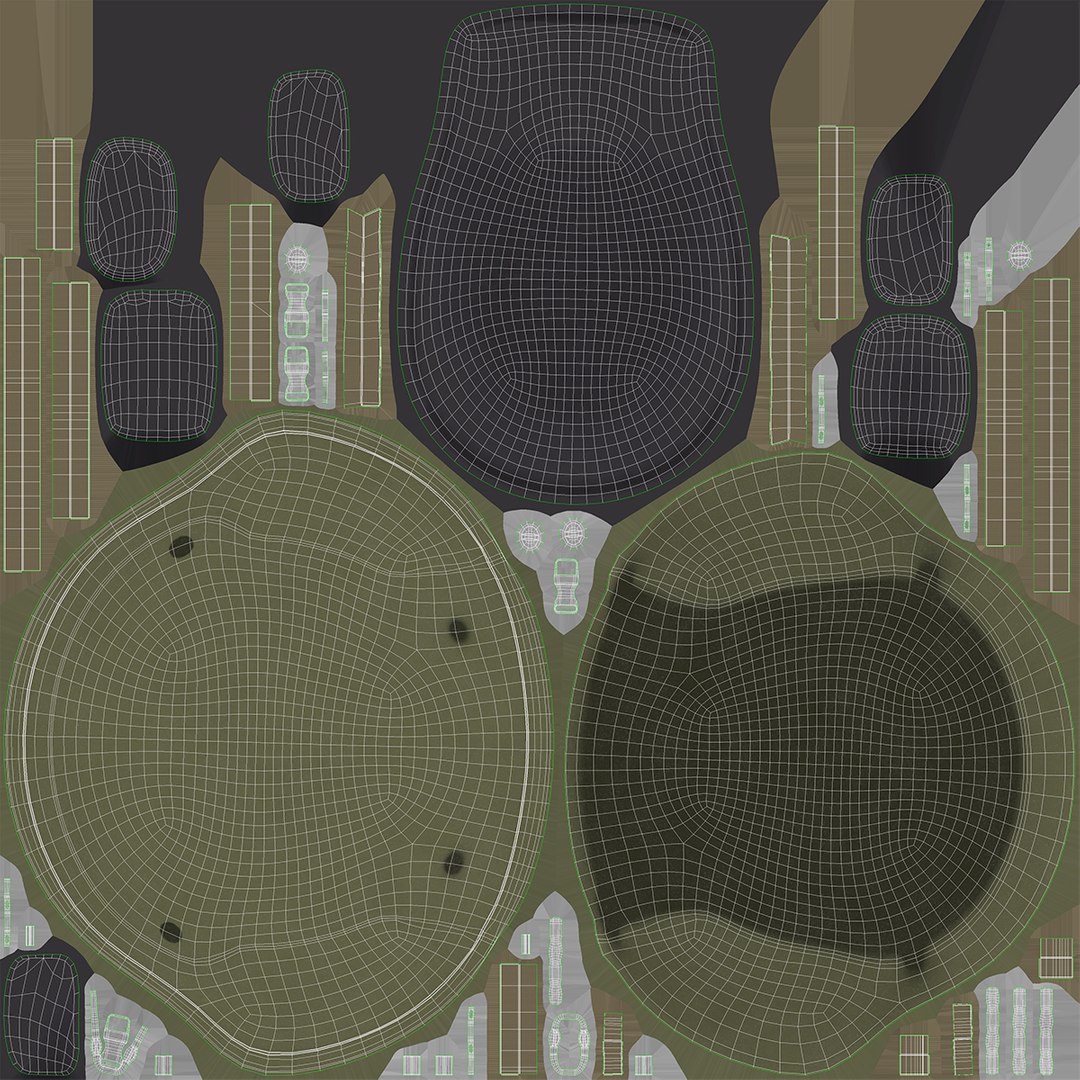 Millitary Ballistic Helmet 3D Model - TurboSquid 1833018