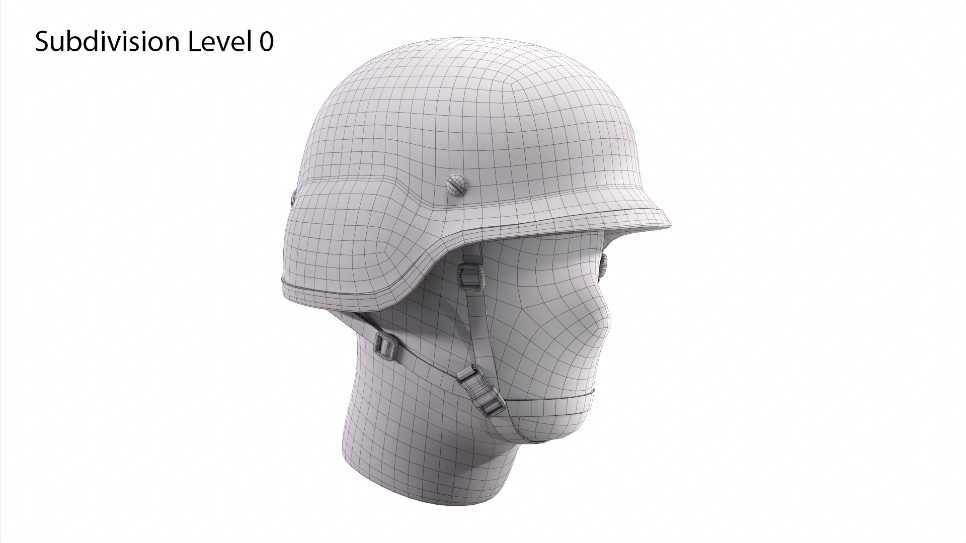 Millitary Ballistic Helmet 3D Model - TurboSquid 1833018