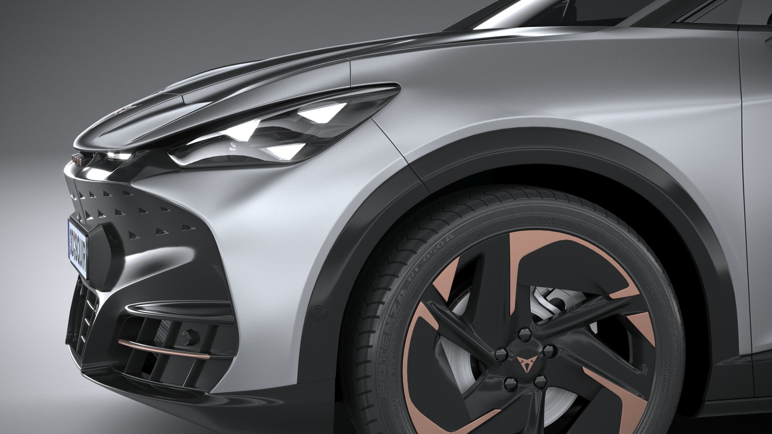 modelo 3d Cupra Tavascan 2024 - TurboSquid 2071607