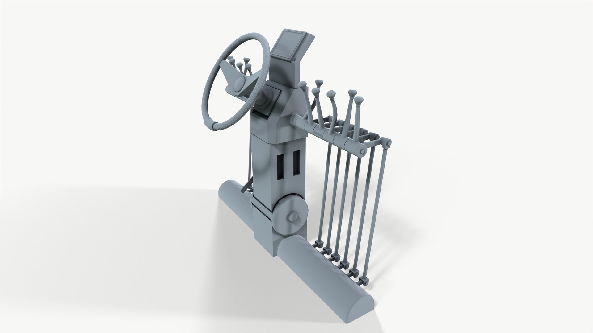 3D Grader Staring Setup - TurboSquid 2365057