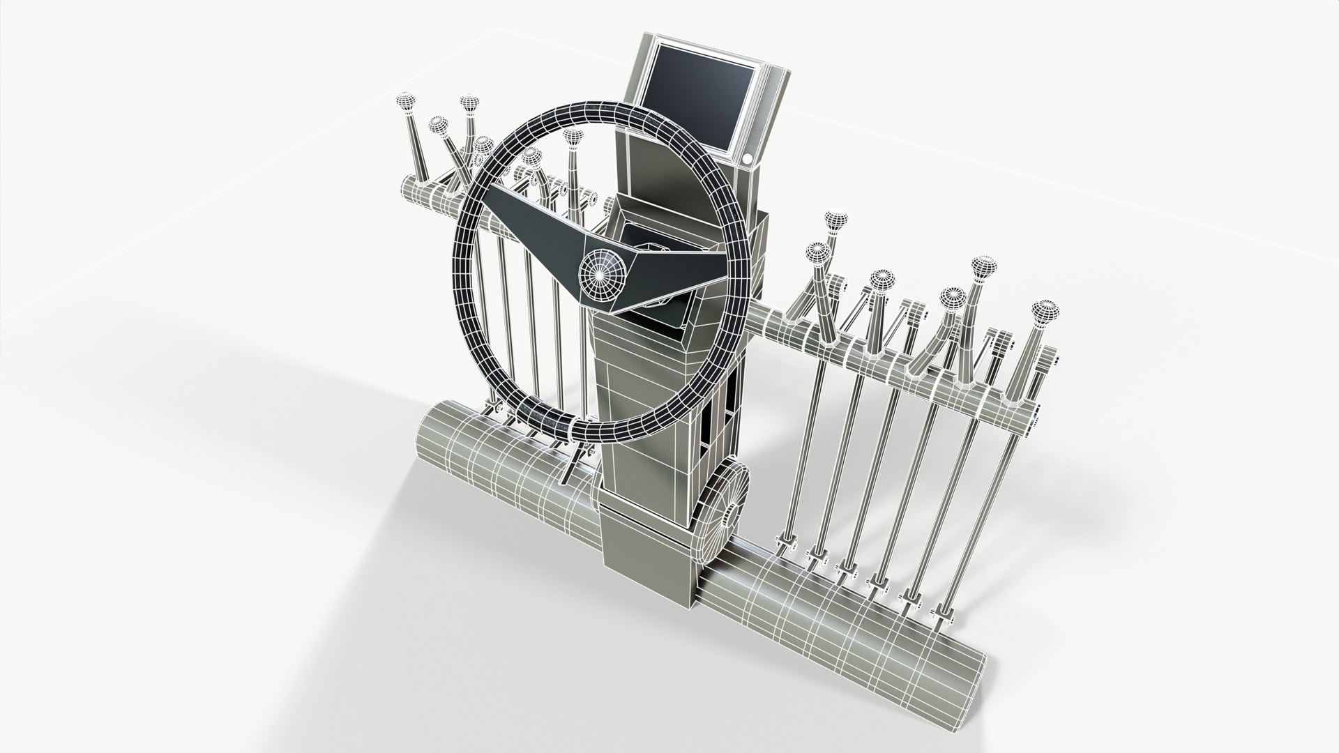 3D Grader Staring Setup - TurboSquid 2365057