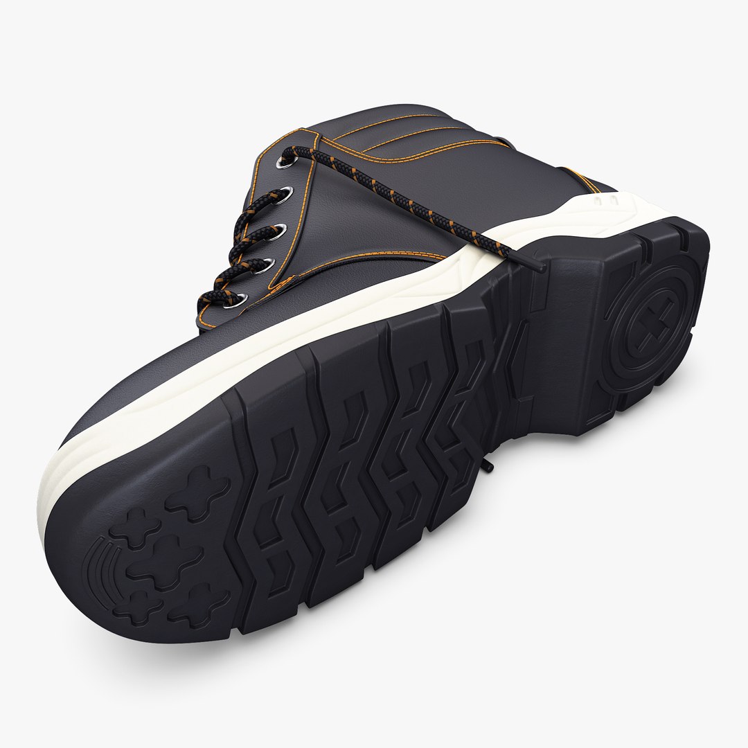 3D Safety Work Boots M 1 Model - TurboSquid 2000254