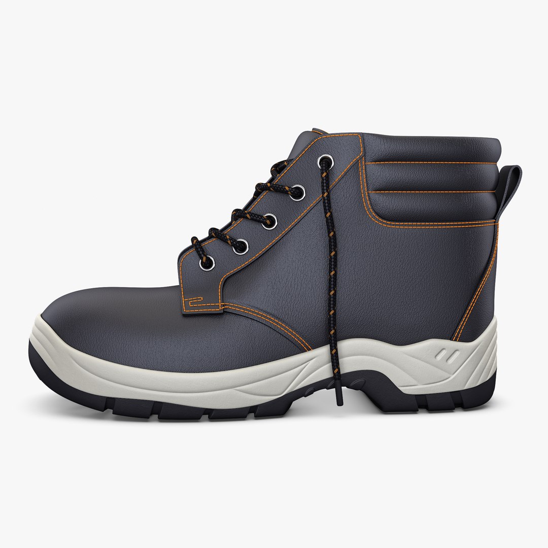3D Safety Work Boots M 1 Model - TurboSquid 2000254