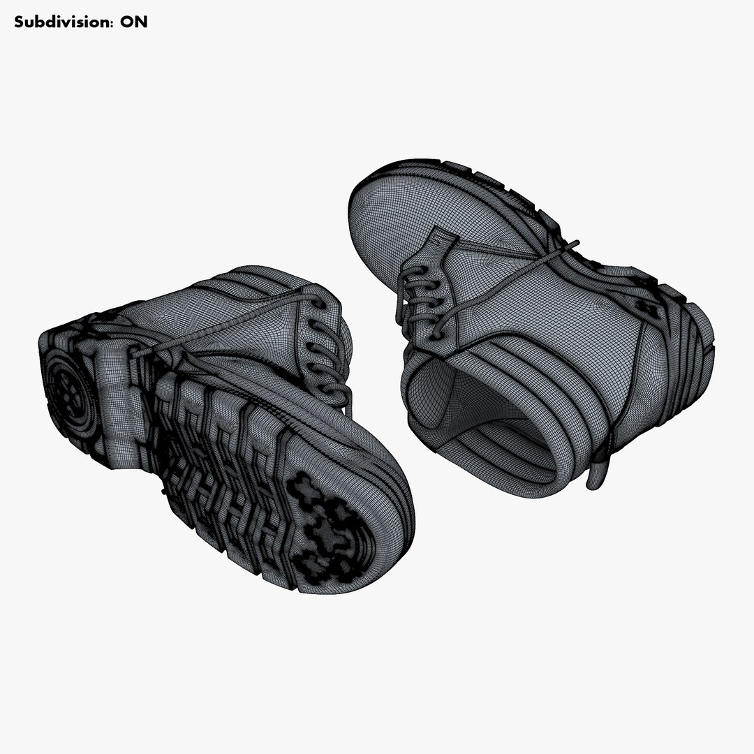 3D Safety Work Boots M 1 Model - TurboSquid 2000254