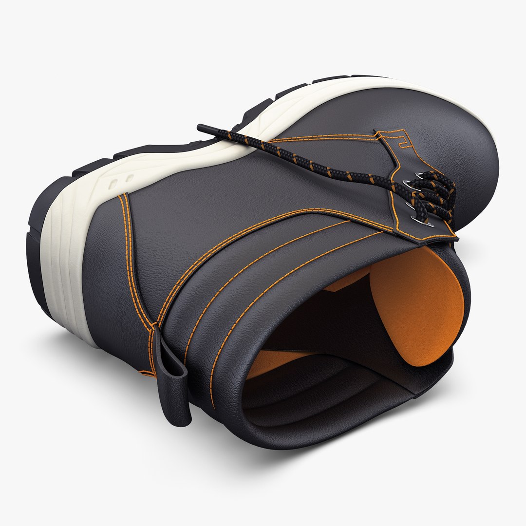 3D Safety Work Boots M 1 Model - TurboSquid 2000254