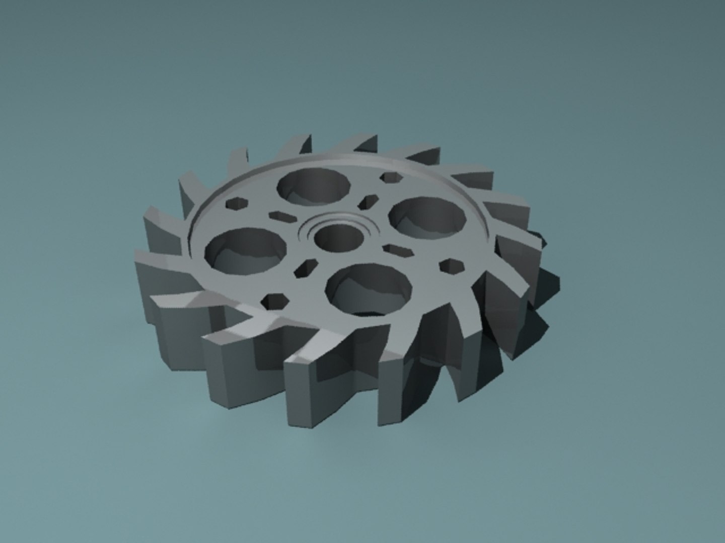 3ds max gear industrial