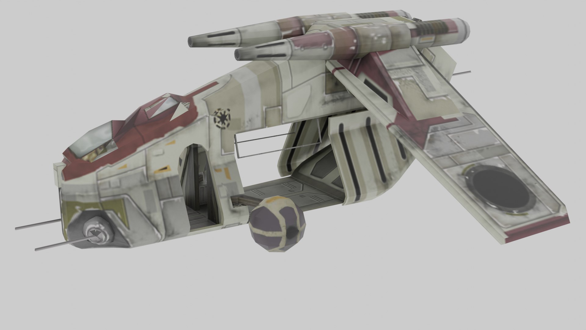 Star Wars Republic Gunship Model - TurboSquid 1834255