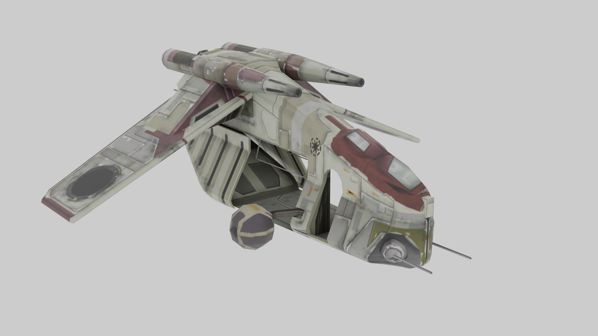 Star Wars Republic Gunship Model - TurboSquid 1834255