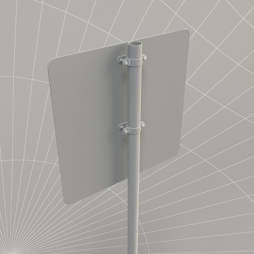 Hospital Signs 3d Model