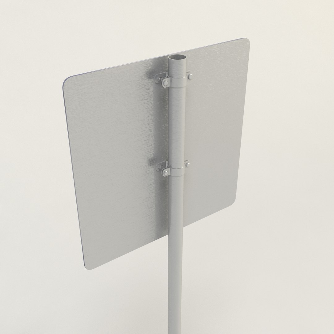 Hospital Signs 3d Model