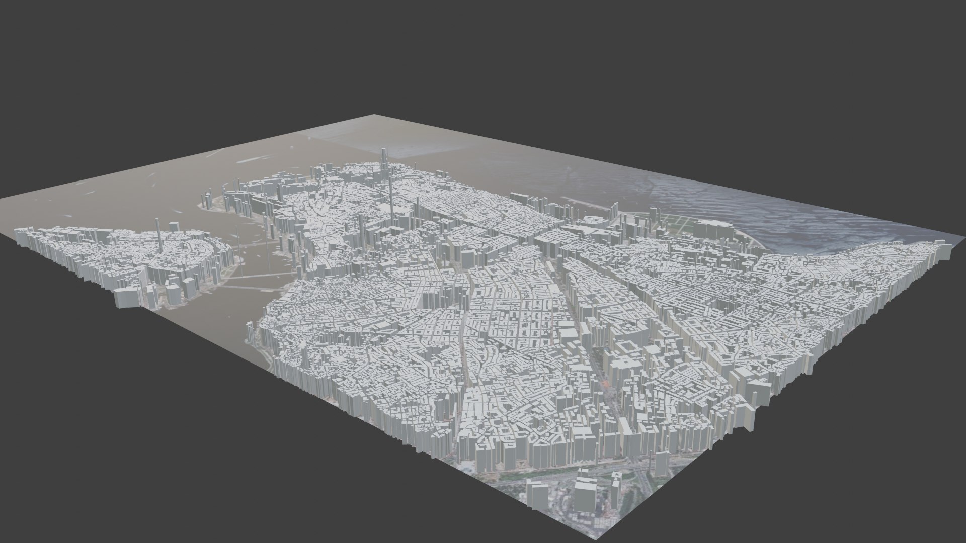 3D Istanbul City Model - TurboSquid 1902232