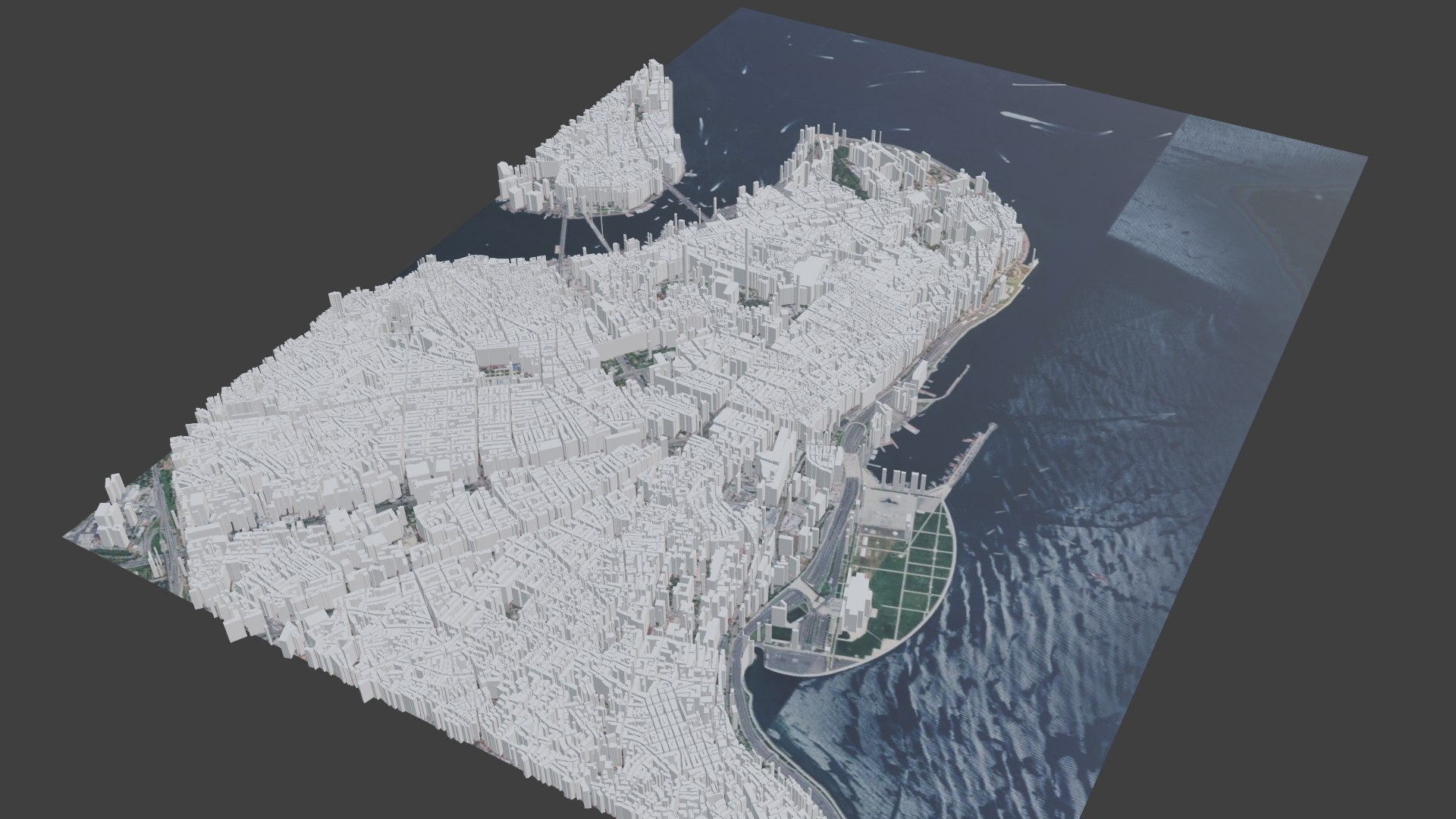 3D Istanbul City Model - TurboSquid 1902232