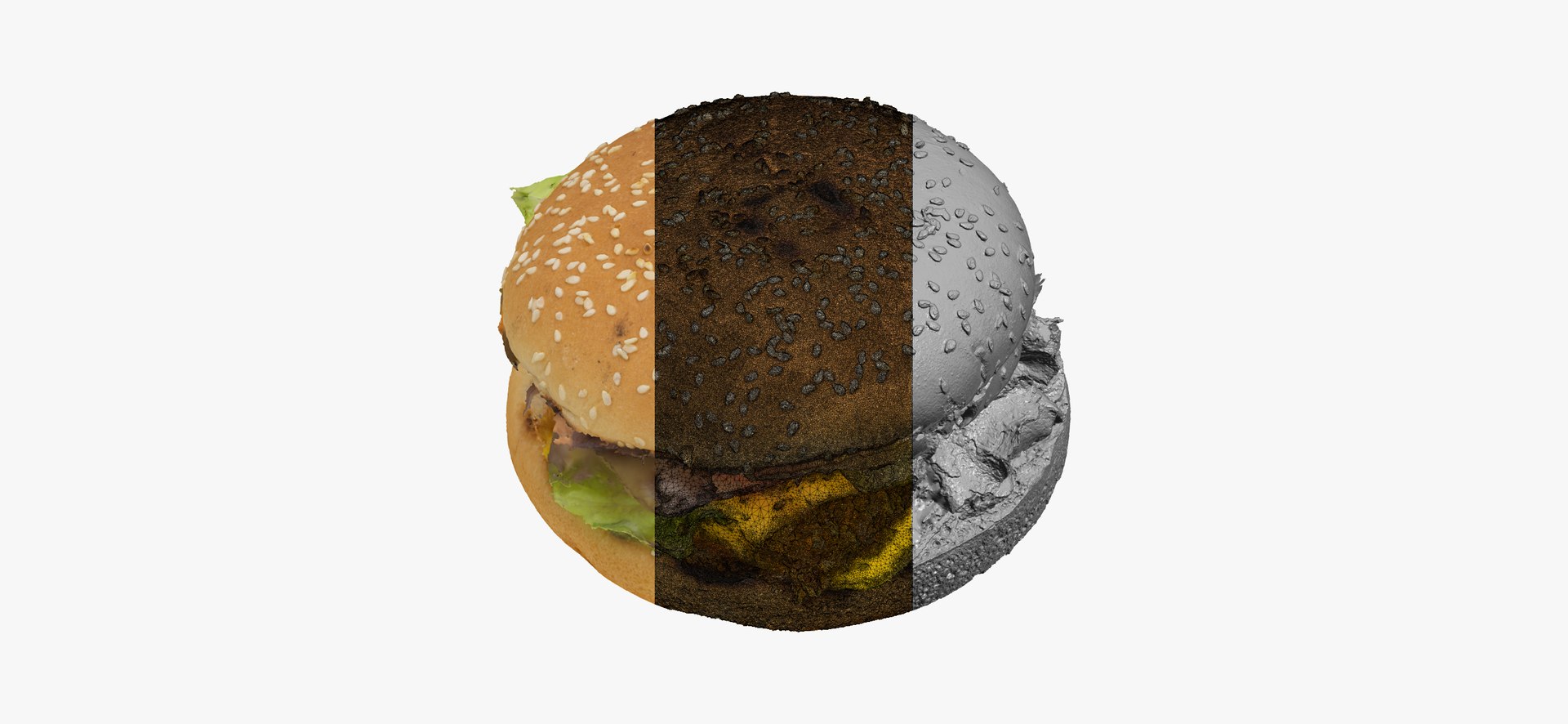 Chicken Burger 01 Raw 3D Model - TurboSquid 1674929