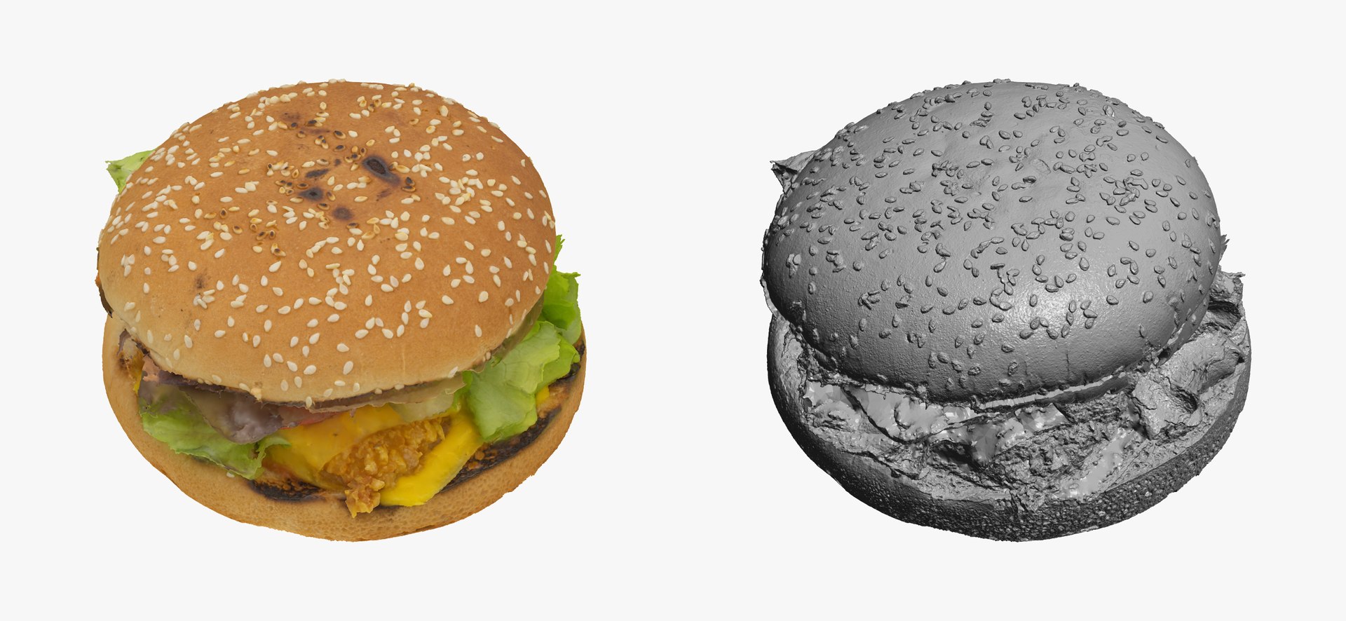 Chicken Burger 01 Raw 3D Model - TurboSquid 1674929