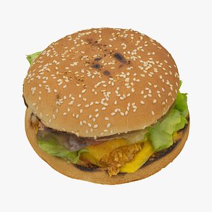 3D Chicken Sandwich Models - Browse & Download Formats - TurboSquid