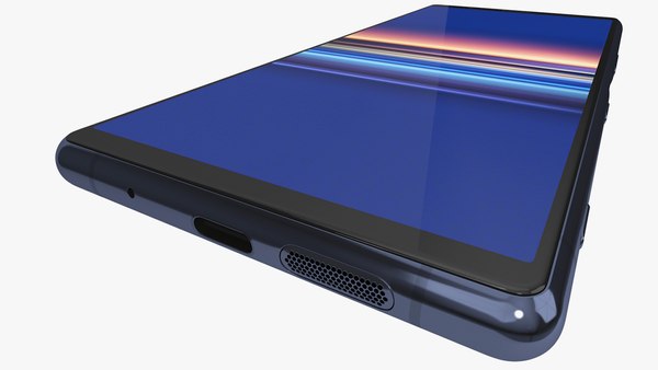 3D model realistic sony xperia 5 - TurboSquid 1446110