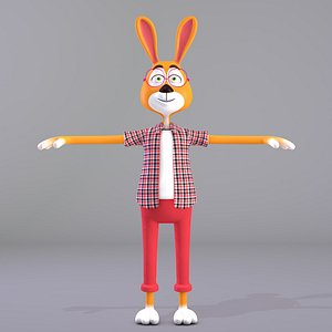 Cartoon Rabbit 3D Studio Models for Download | TurboSquid
