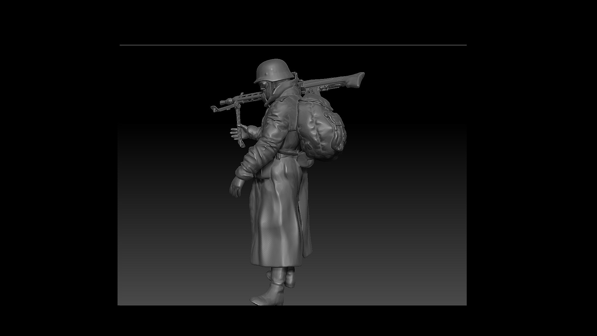 WW2 German Machine Gunner 3D - TurboSquid 2283542