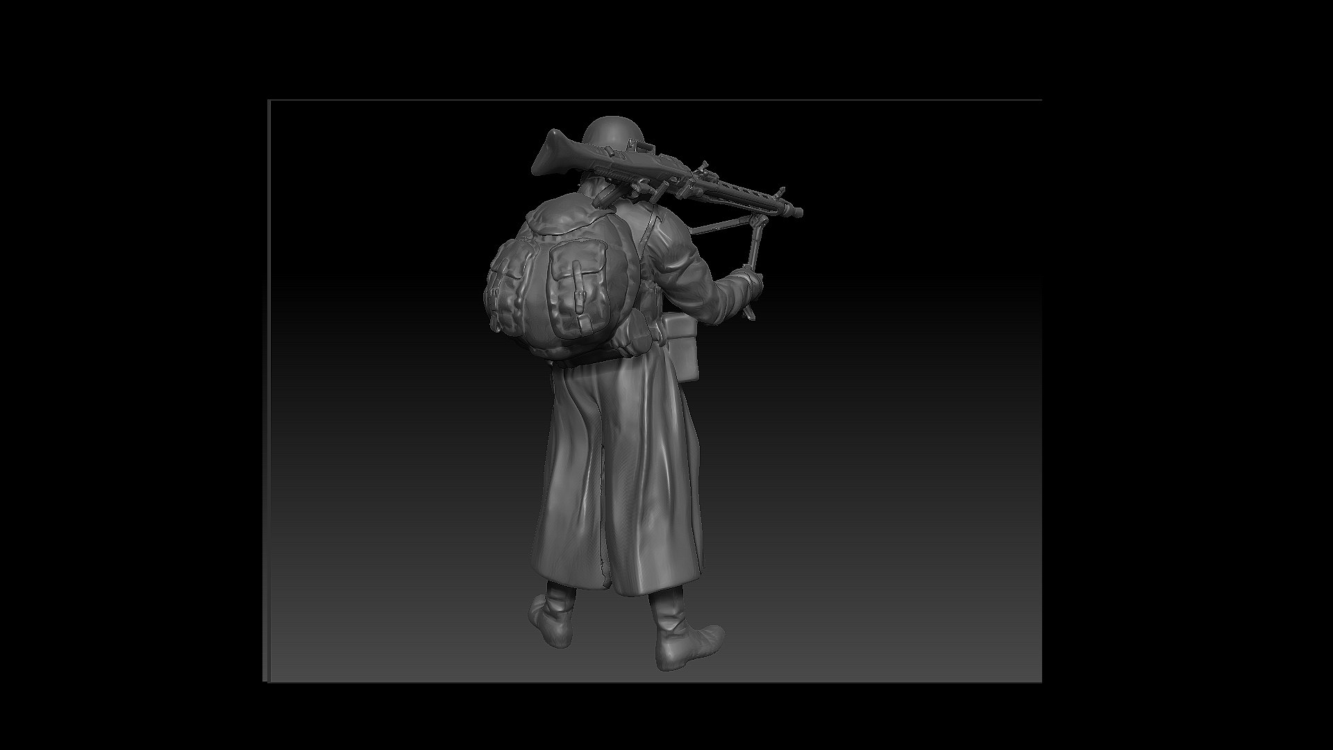 WW2 German Machine Gunner 3D - TurboSquid 2283542