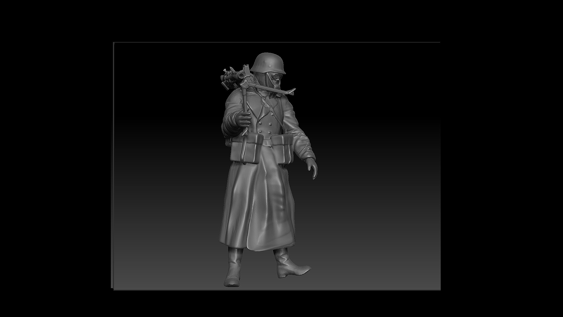 WW2 German Machine Gunner 3D - TurboSquid 2283542