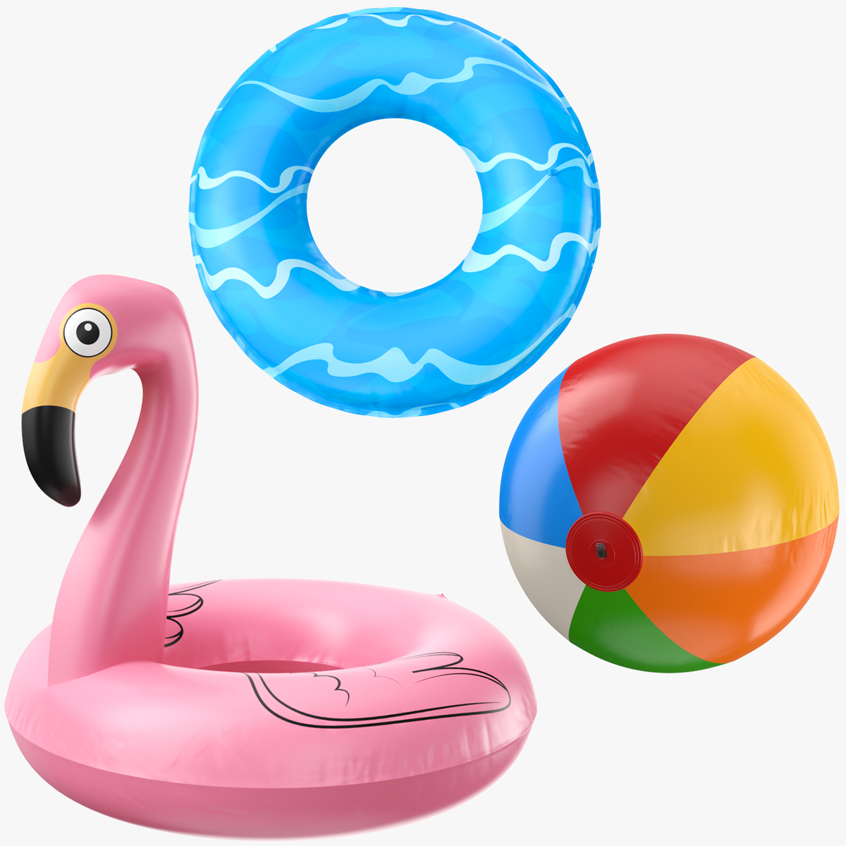 Inflatable pool toy model - TurboSquid 1682163