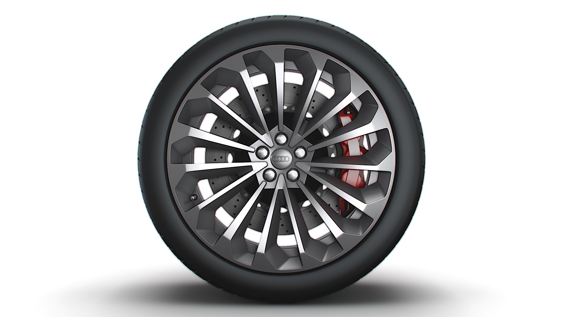 3D Audi E Tron Wheel Model - TurboSquid 2021698