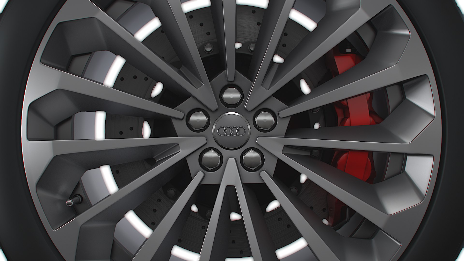 3D Audi E Tron Wheel Model - TurboSquid 2021698