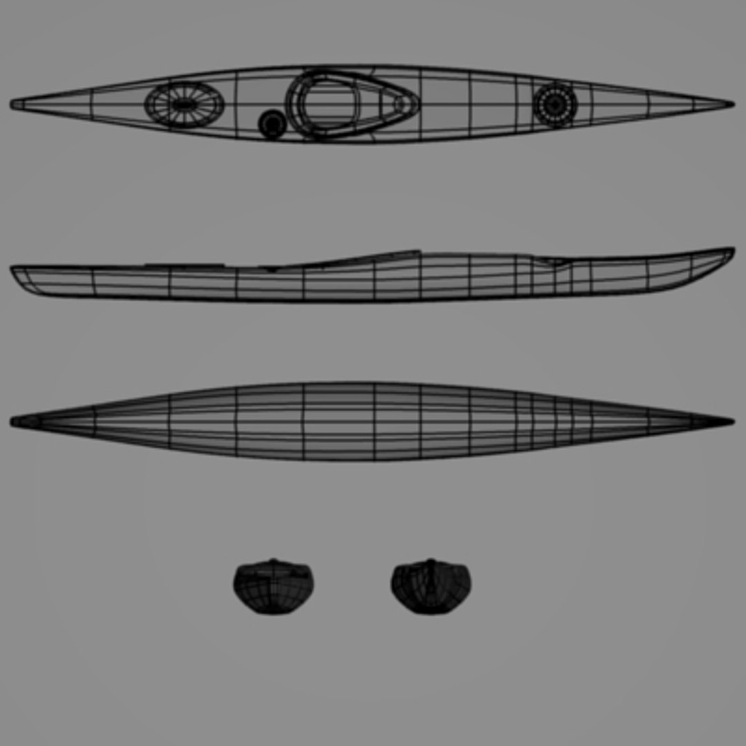 3d Dxf Canoe