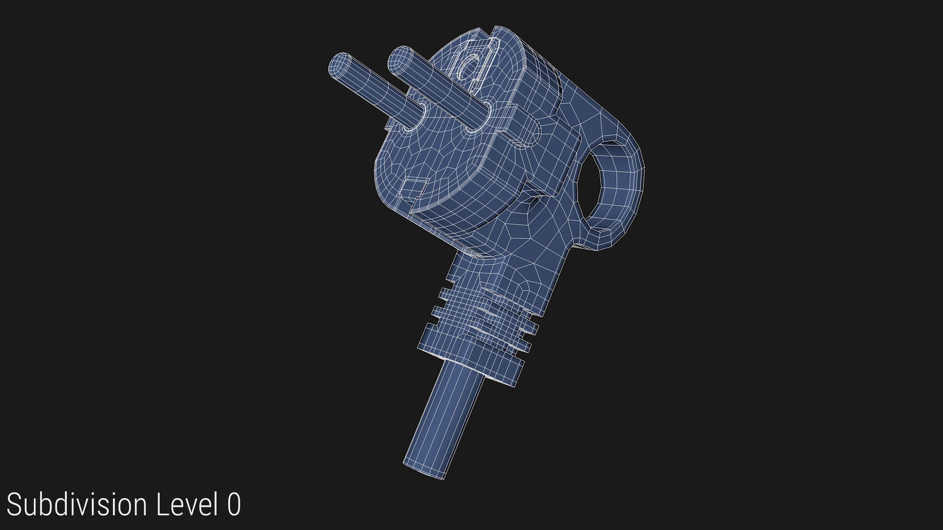 3D Model Realistic Power Plug Cee - TurboSquid 1457303