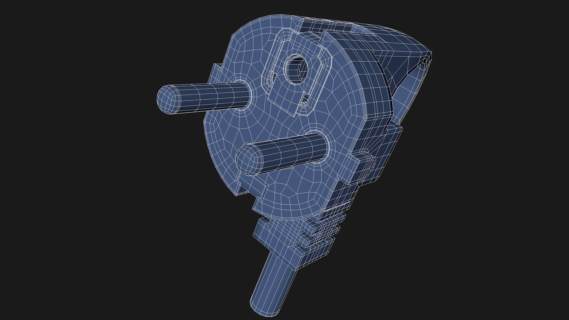 3D Model Realistic Power Plug Cee - TurboSquid 1457303