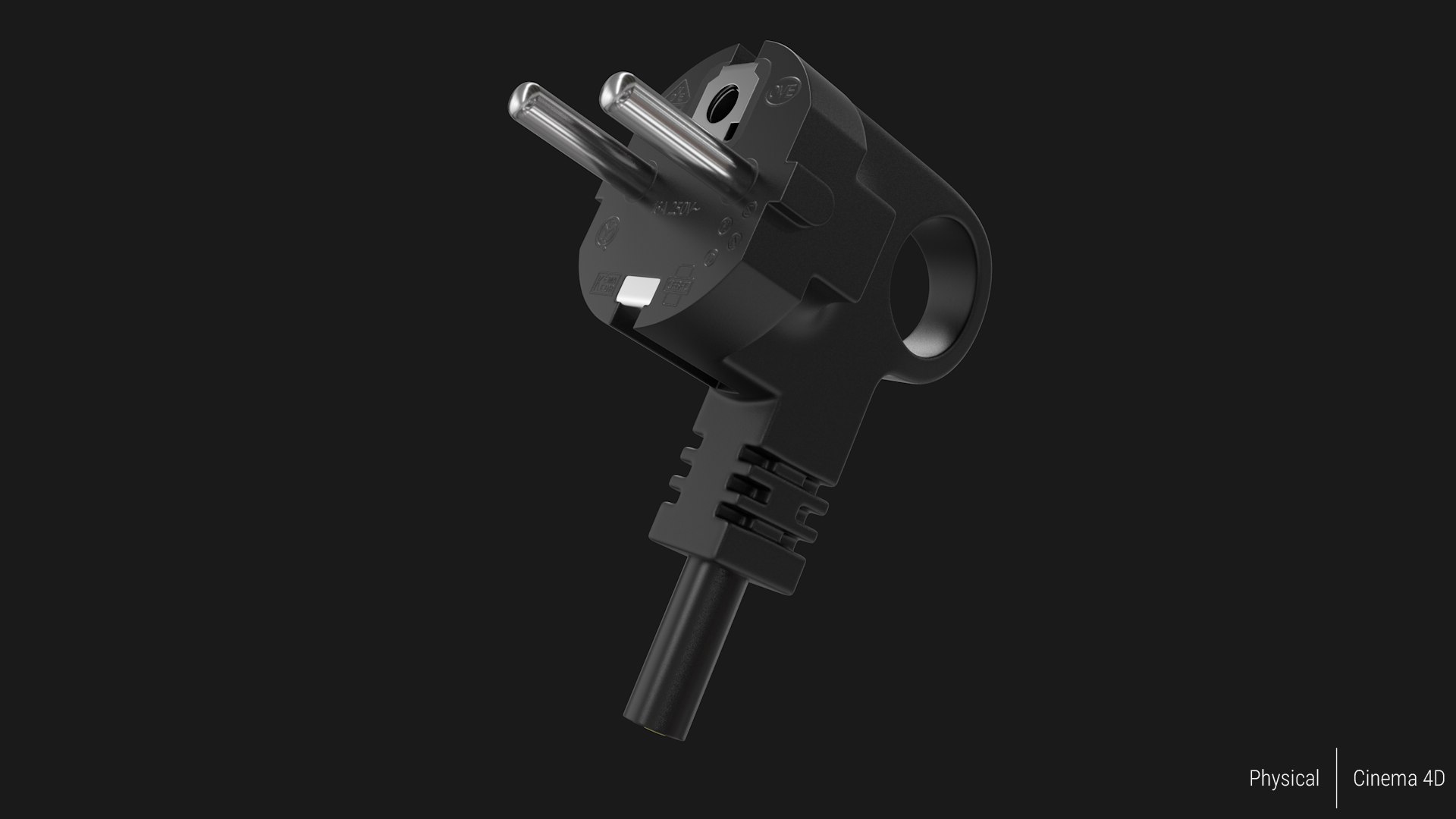 3D Model Realistic Power Plug Cee - TurboSquid 1457303