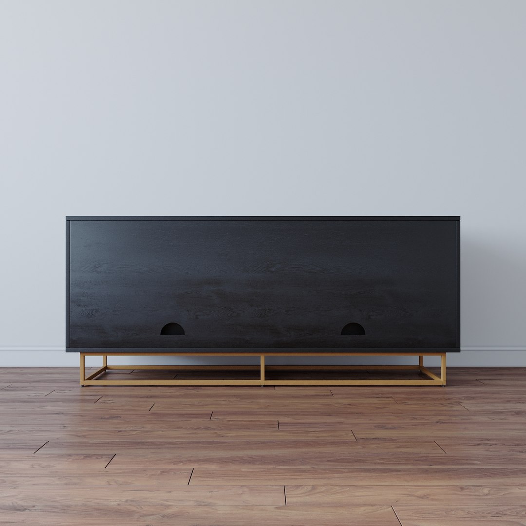 Media Console 3D Model - TurboSquid 1594954