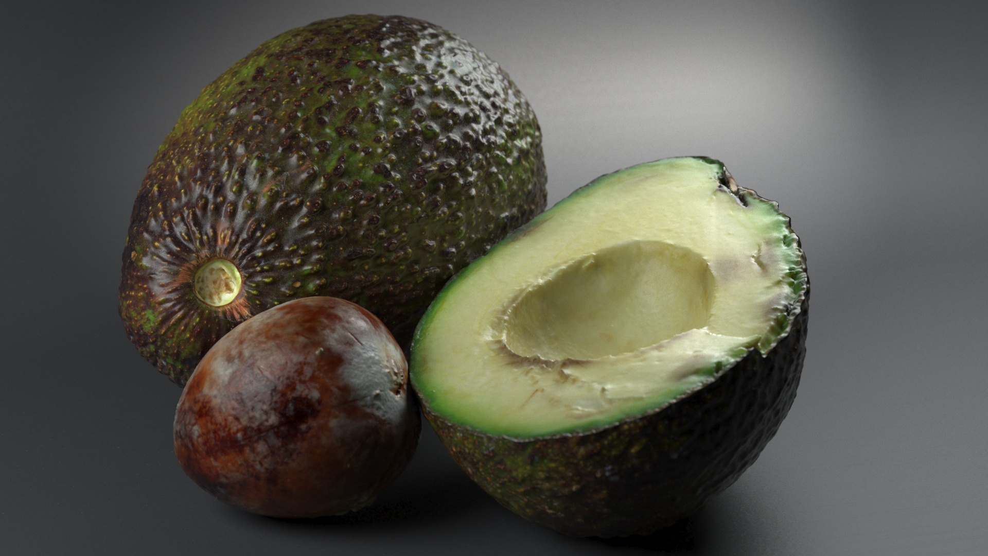 3D avocado - TurboSquid 1550845