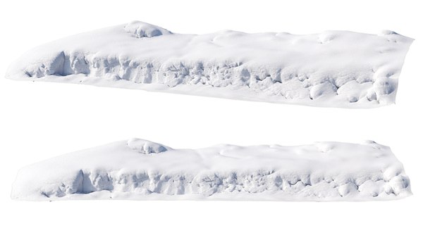 Winter snow pile 3D model - TurboSquid 1889499