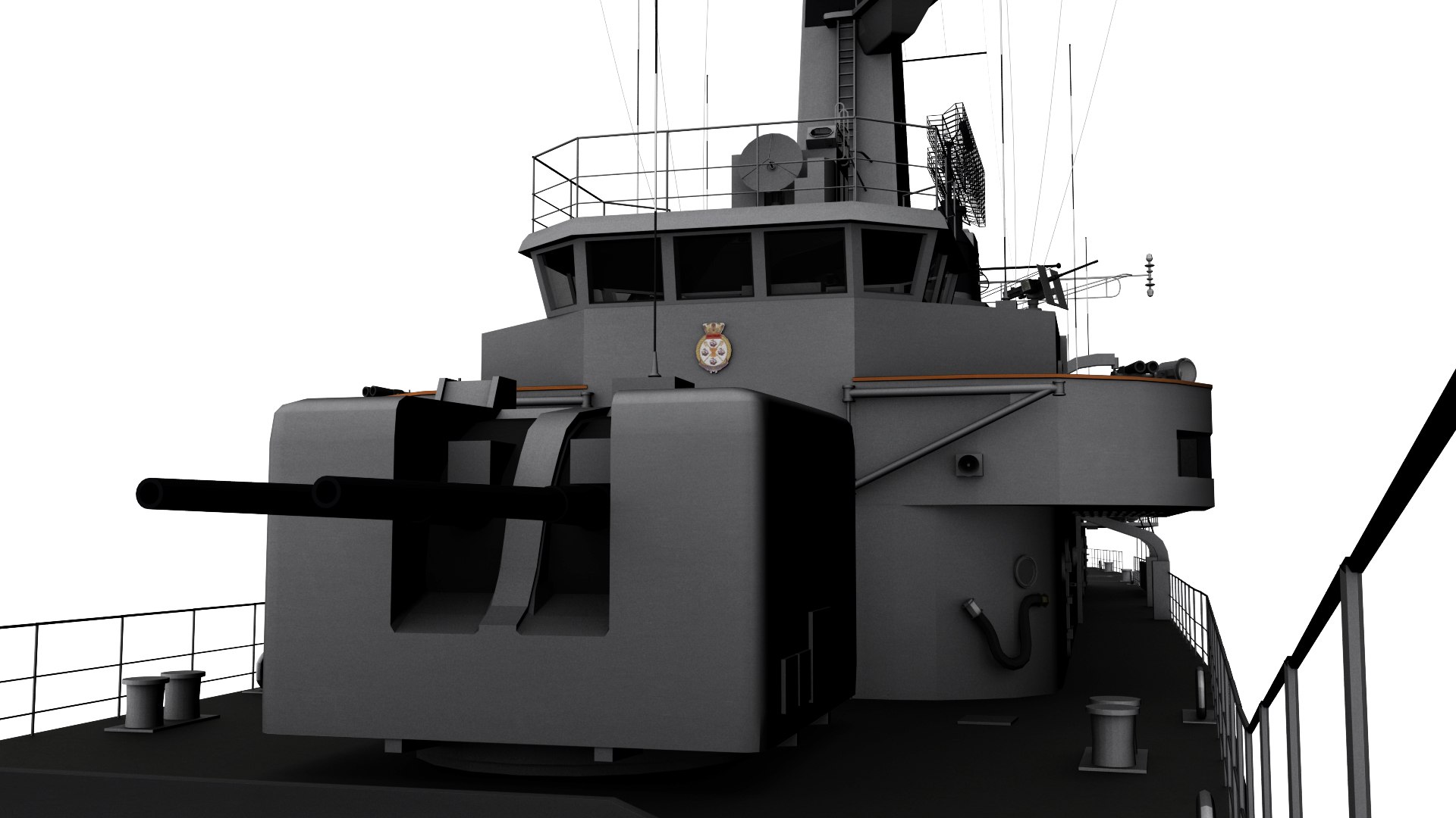 3D leander class frigates - TurboSquid 1331687