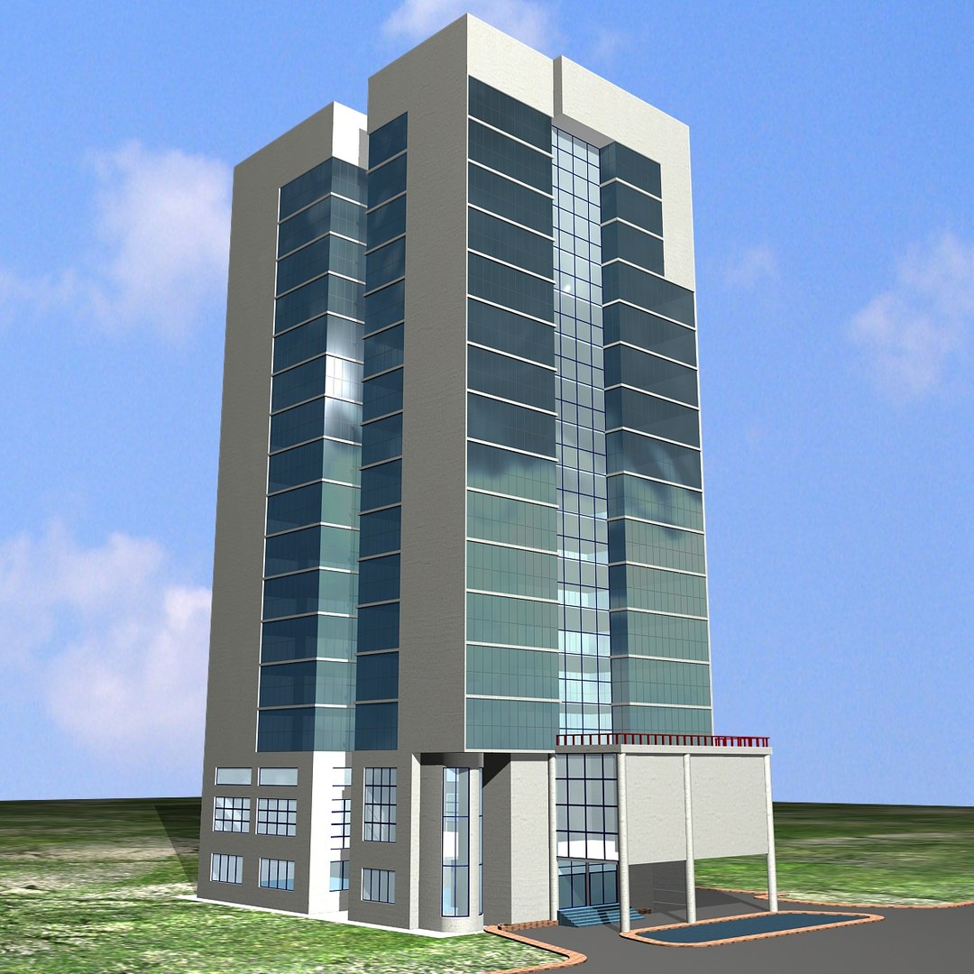 3d Commercial Building