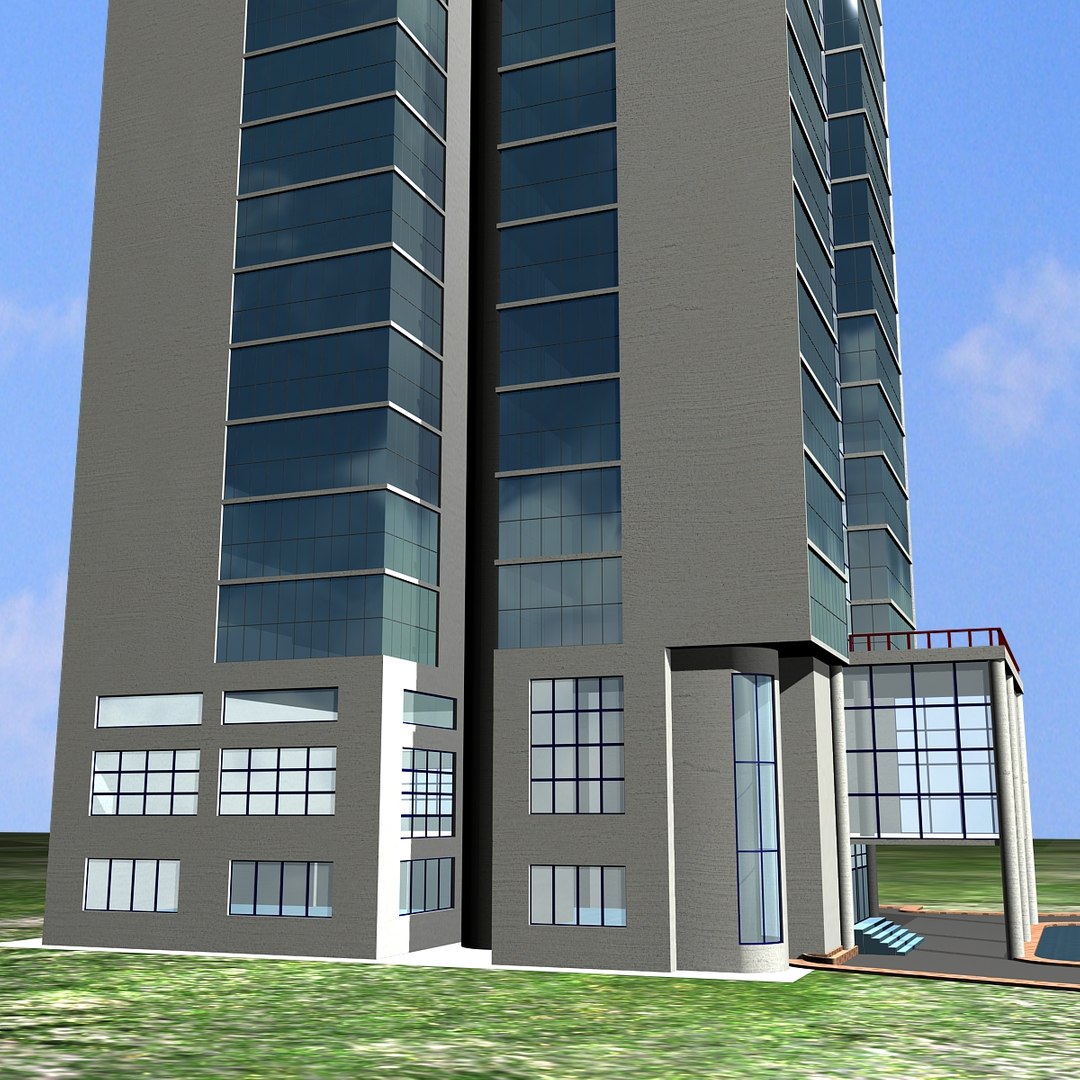 3d Commercial Building
