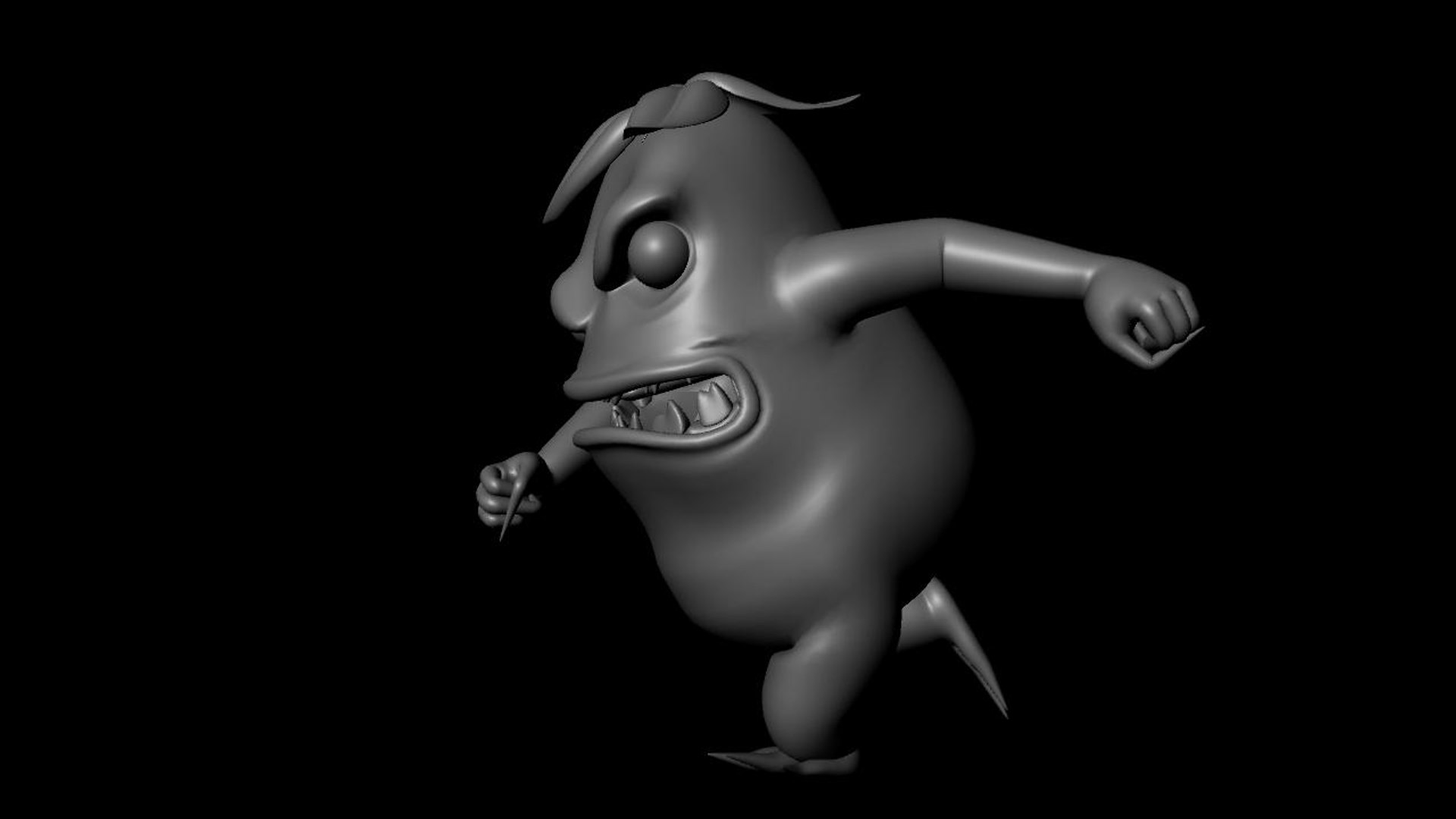 humanoid rig character 3d ma