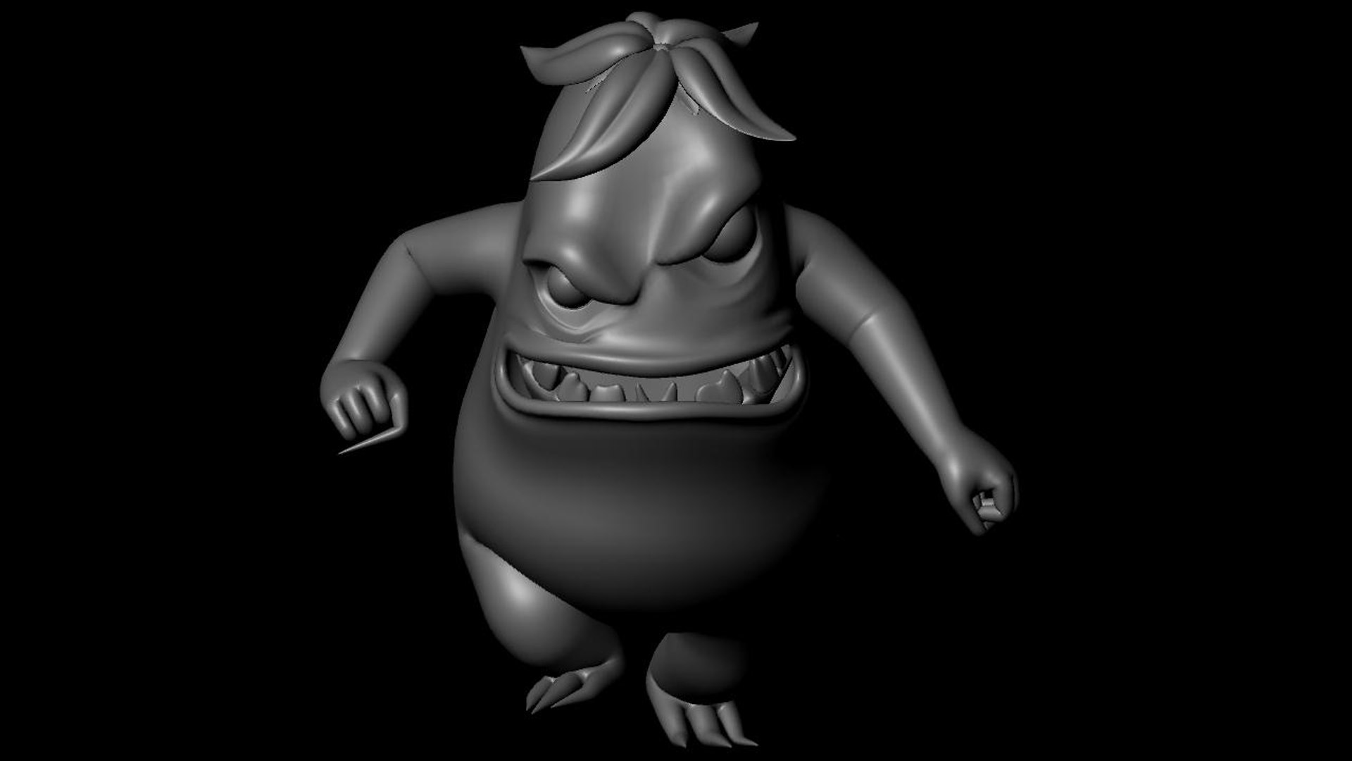 humanoid rig character 3d ma