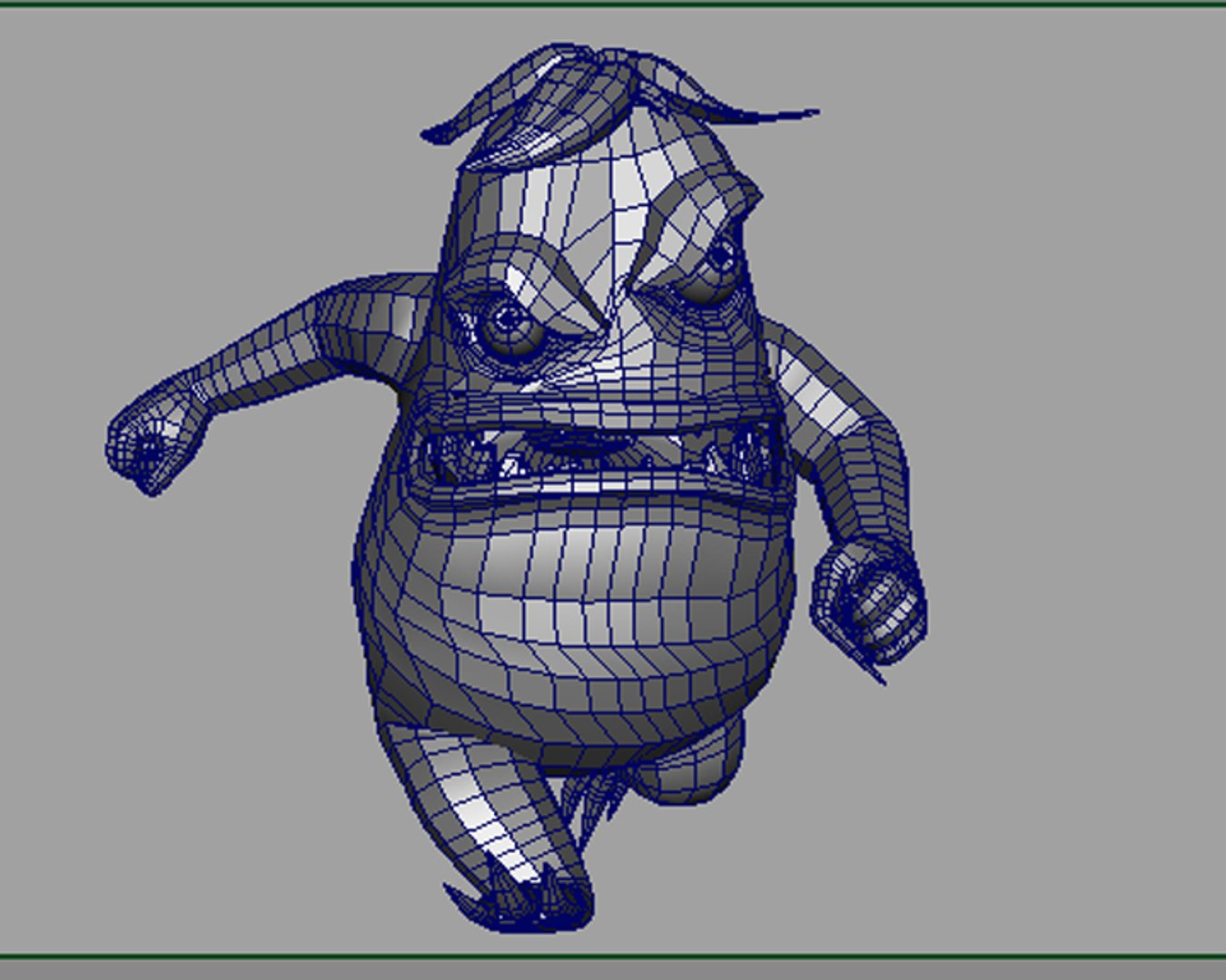 humanoid rig character 3d ma